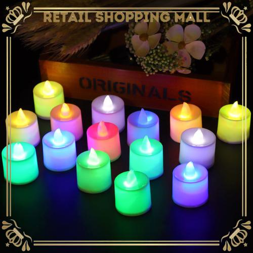 Promo RSM Lilin Led Mini Candle Light Lamp Dekorasi Kamar Tidur Rumah ...