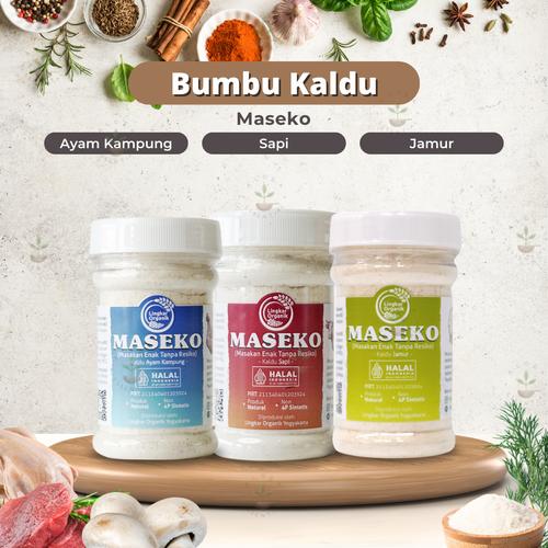 Jual Maseko Kaldu MPASI Non MSG 100gr BOTOL - Bumbu Organik Penyedap ...
