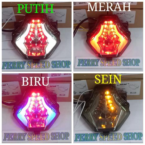 Jual Stoplamp led 3in1 R25 Mt25 Mx king / Lampu stop led R25 Mt25 Mx ...