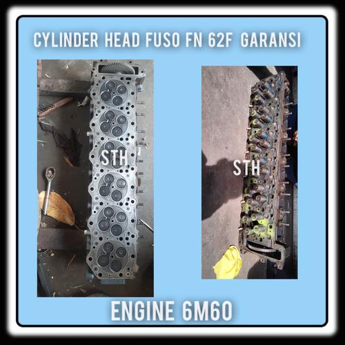 Jual CYLINDER HEAD FUSO FN 62 FUSO TAYO ENGINE 6M60 COPOTAN ORIGINAL ...