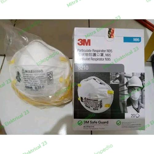 Jual 3M Masker Particulate Respirator N95 Type 8210 1 Box Original - Jakarta Barat - Mitra ...