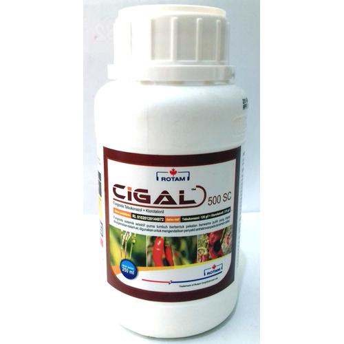 Jual Fungisida CIGAL 500SC 100ml - Tebukonazol & Klorotalonil - Kab ...