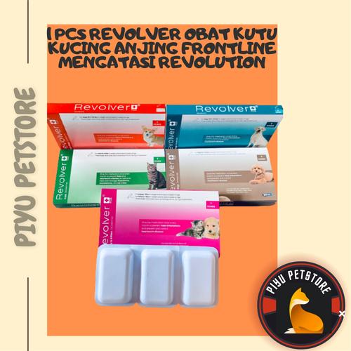 Jual 1 PCS REVOLVER Obat Kutu Kucing Anjing Frontline Mengatasi ...