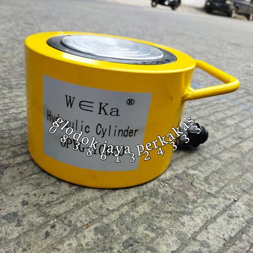 Jual weka dongkrak hydraulic jack kapasitas 100.150.200 ton madein ...