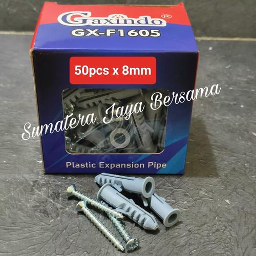 Jual Fisher set 50pcs 6mm 8mm + Skrup Sekrup S6 / S8 - 8mm - Jakarta ...