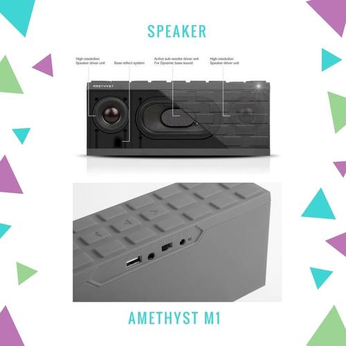 Jual AMETHYST M1 SPEAKER + BLUETOOTH,usb SLOT,AUX 3,5MM - Kota Surabaya ...