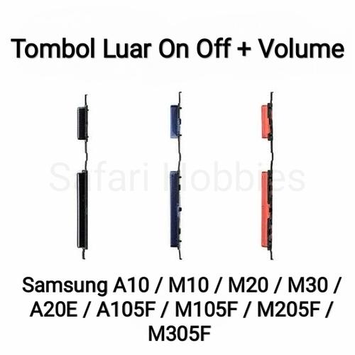 Jual Tombol Luar Samsung A10 / M10 / M20 / M30 / A20E On Off + Volume - Red - Kab. Madiun ...