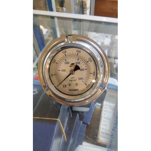 Jual Pressure gauge/manometer merk skun 2.5 inch 5000 psi 350 bar ...