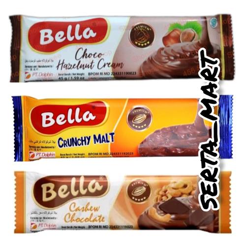 Jual Bella Premium. Chocolate Bar 45gr - Cokelat Bella - Choco Cashew ...