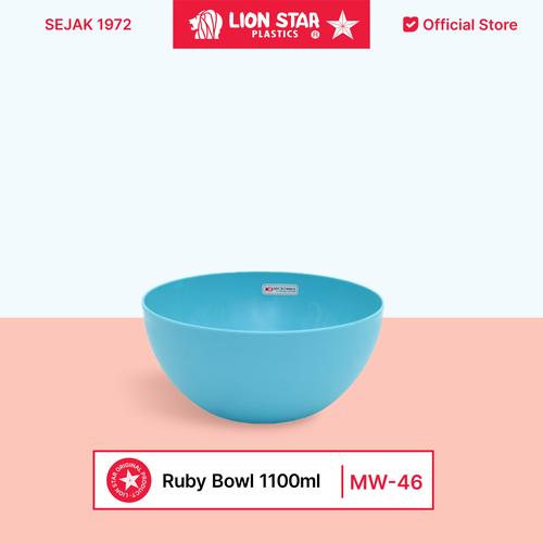 Promo LION STAR Mangkok Makan Ruby Bowl 1100 ml MW-46 - Hijau - Kab ...