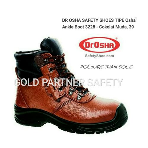 Jual Safety shoes Dr. OSHA 3228 osha ankle boot % original safety shoes ...