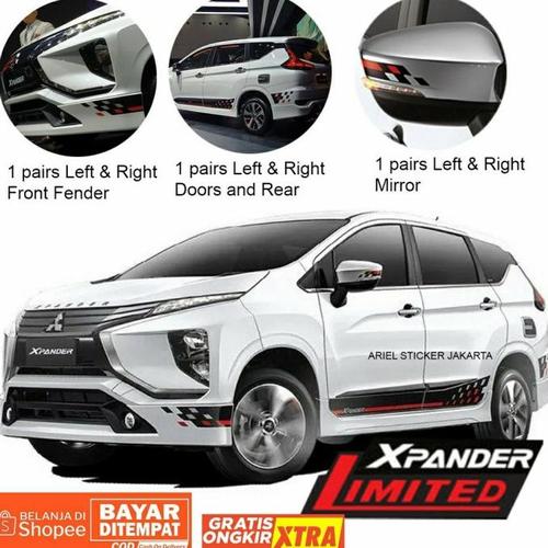 Jual Stiker Lis Striping Decal Mobil Mitsubishi Xpander Expander ...