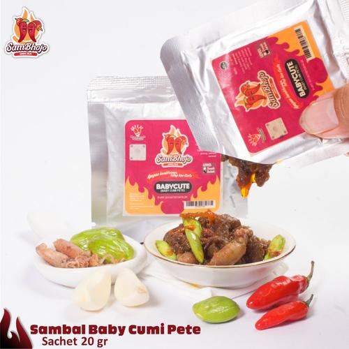 Jual Sambal BABY CUmi peTE (Bojo BABY CUTE) Sambal Kemasan Sachet 20gr ...