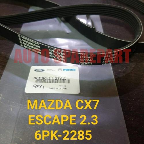 Jual fan van v belt tali kipas 6pk2285 mazda cx7 cx-7 escape 2.3cc 6pk ...