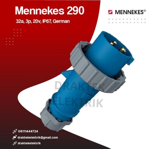 Jual INDUSTRIAL PLUG SOCKET | Mennekes 290 Plug IP67 32A 3P 20V 6H ...