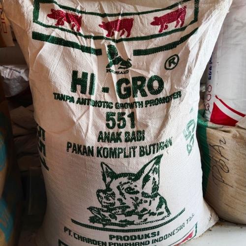 Jual pur babi pakan unggas voer babi 551 makanan ayam burung bebek 1kg ...