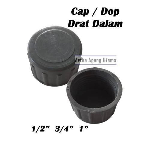 Jual Sambungan / Fitting Pipa PVC Cap Dop Drat Dalam / Tutup Pipa - Dop ...