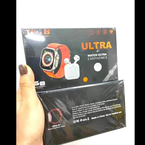 Jual SMARTWATCH S8 ULTRA + TWS BLUETOOTH - Hitam - Kota Tangerang ...