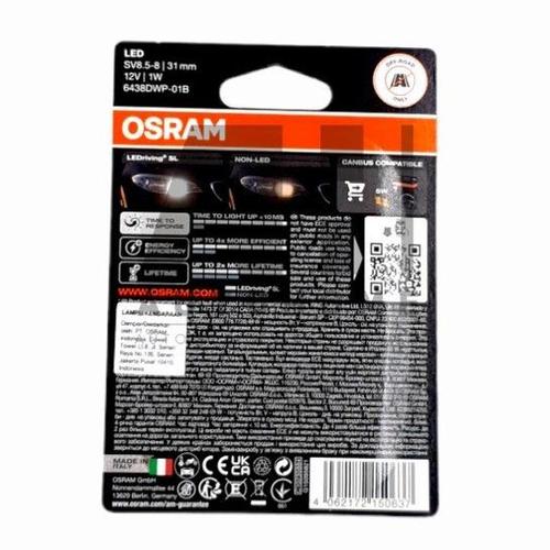 Jual [New] Osram Led Festoon (Ujung Ganda) 31Mm Lampu Kabin Plafon ...