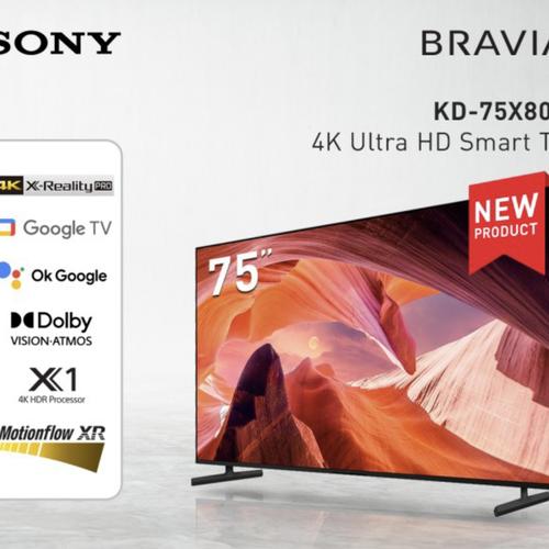 Jual SONY BRAVIA 75 Inch LED X80L 4K HDR Google TV KD75X80L - TV ...