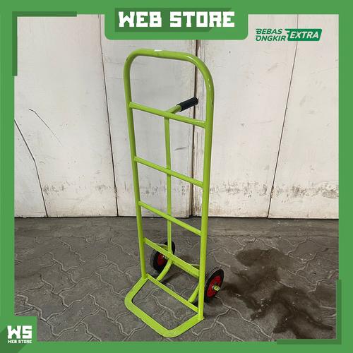 Jual Trolley Barang Lory Coca Cola Lori Barang Serbaguna Roda 7" Tebal ...