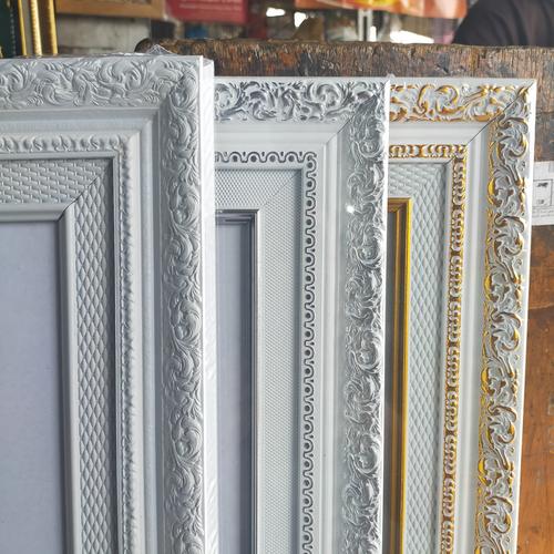Jual Bingkai Ukir 12R Frame Ukir 12R - putih silver - Kota Depok - Zee ...