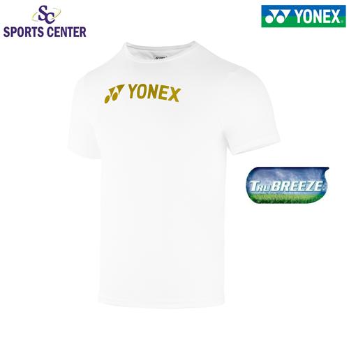 Promo New Kaos / Jersey Yonex Easy Tee Tru Breeze 2527 White Rich Gold - XL - Kota Surabaya ...