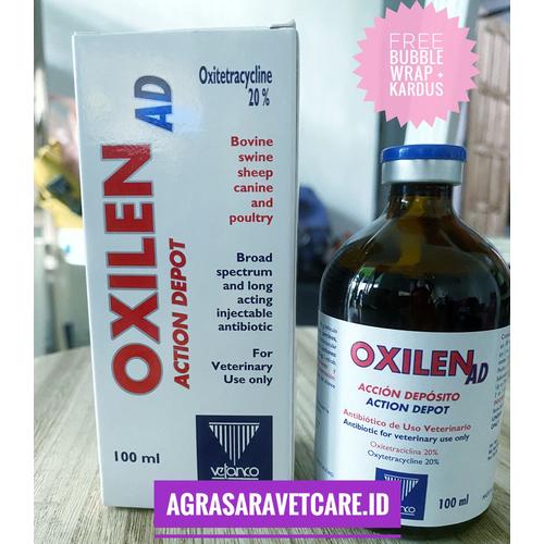 Jual OXILEN AD 100 ML -OKSITETRASIKLIN OXYTETRA LA BIO TETRA - Kota Blitar - agrasaravet | Tokopedia