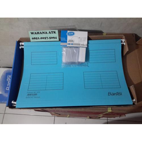 Jual Bantex map gantung folio 3470 / bantex suspension file - 25 pc ...