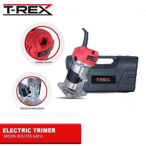 Jual T-REX MESIN TRIMER PROFIL ROUTER WOOD TRIMMER KAYU kelas MODEL ...