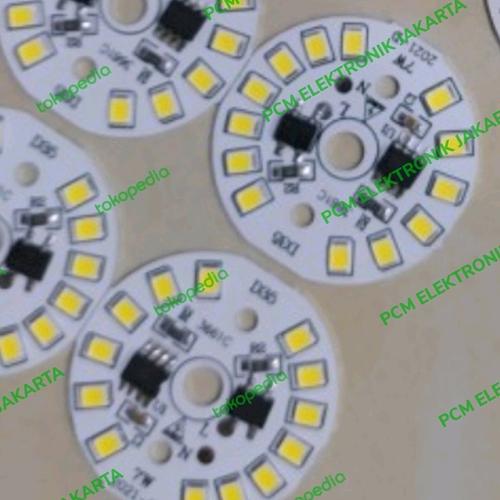 Jual komponen servis service lampu led bulat smd 2835 putih 220v pln ...