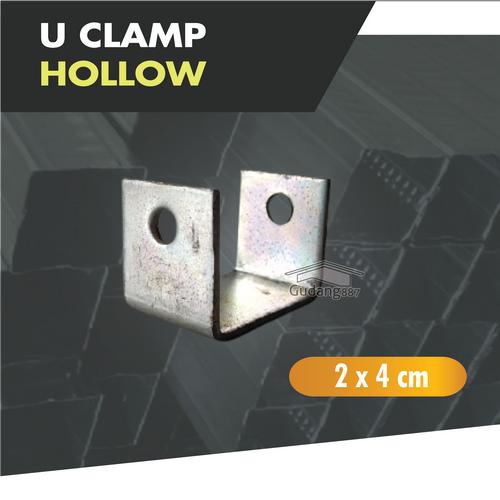Jual U Clamp Hollow 2X4 / Gantungan Rangka / Hanger Clip Hollow ...