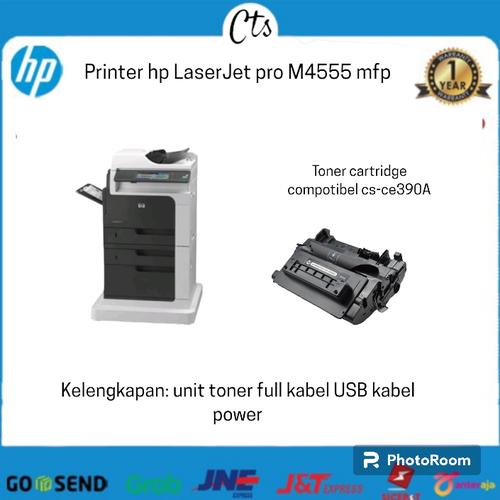 Jual printer hp LaserJet M4555 MFP mesin fotocopy A4 F4 CE390a ...