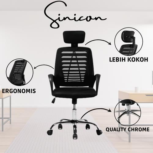 Jual Kursi kantor sandaran kepala / kursi kantor / kursi kantor kerja ...