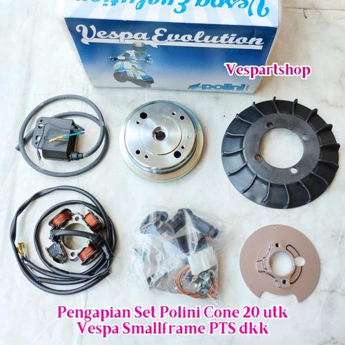 Jual Pengapian Set Polini Cone 20 utk Vespa Smallframe PTS dkk - Jakarta Barat - Vespartshop ...