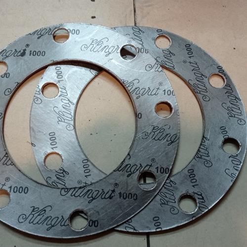 Jual Gasket Klingerit 1000 5mm 3" inch jis10k Lubang baut utk valve boiler - Jakarta Barat ...