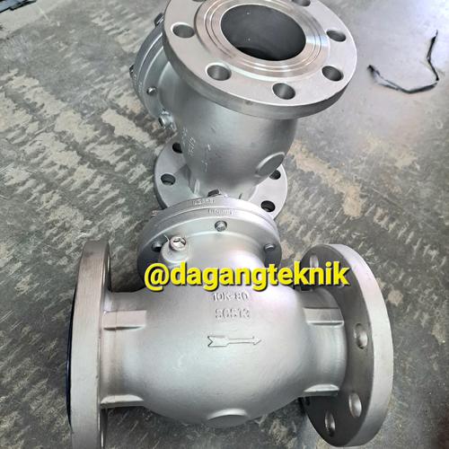 Jual Swing Check Valve JIS 10K SS 304 2 1/2 inch / DN 65 - Jakarta ...