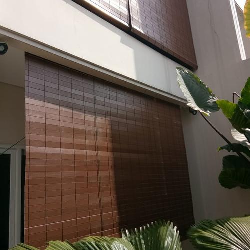 Jual tirai kerai kayu & pvc outdoor & indoor #tirai#krei#kerai#gorden# ...