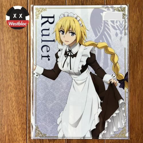 Jual Fate Apocrypha Jeanne d Arc Ruler Maid Clear File A4 Rin Tohsaka ...