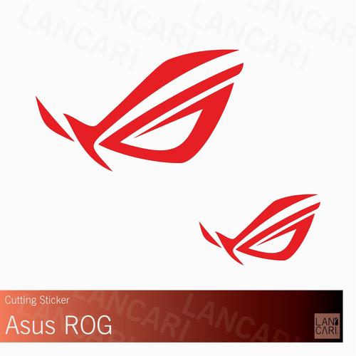 Jual Decal Sticker Asus ROG Cutting Macbook Pro Air Laptop Stiker ...