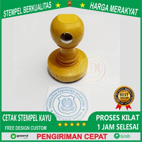 Jual Cetak Stempel Manual Runaflek Nylo Gagang Kayu Cetak Stempel Kayu ...