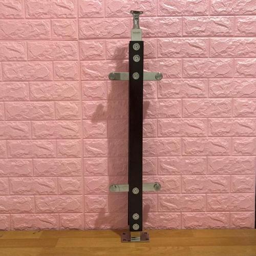 Jual ! RAILING TANGGA MINIMALIS/TIANG TANGGA KACA /RAILING KAYU ...