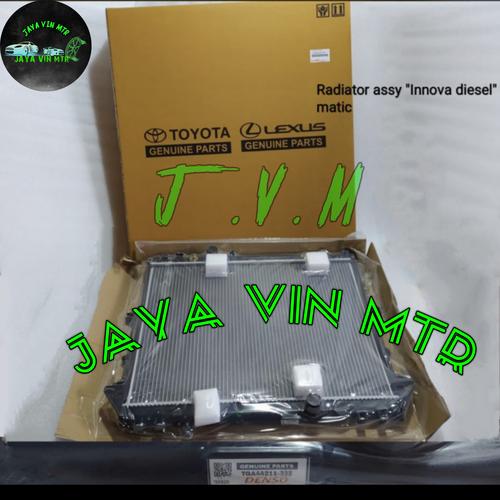 Jual radiator assy Toyota Hilux vigo 3.0cc Innova diesel manual asli ...