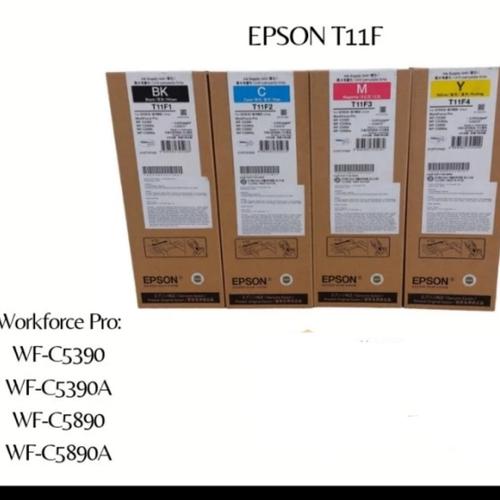Jual TINTA CARTRIDGE EPSON T11F C13T11F100 standar for WF-C5890/5390 ...