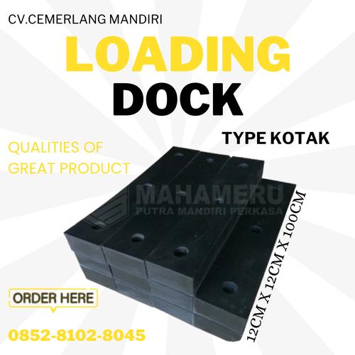 Jual Bantalan karet/Loading Dock Tipe Kotak 12x12x100 Cm - Kab. Bogor ...