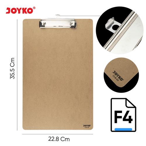 Promo Joyko Clipboard A4 F4 Kecil Folio / Papan Jalan Alas Ujian Kayu ...