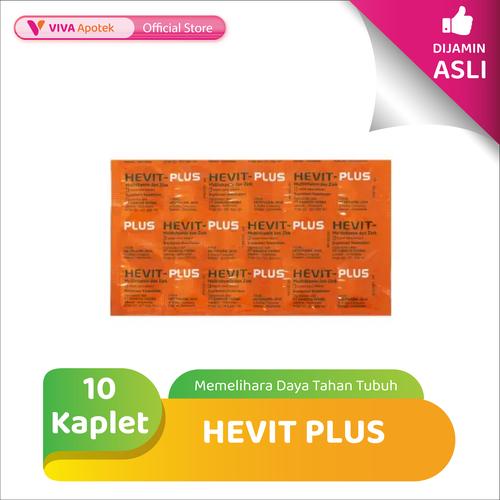 Promo Hevit Plus Membantu untuk Memelihara Daya Tahan Tubuh (10 Kaplet ...