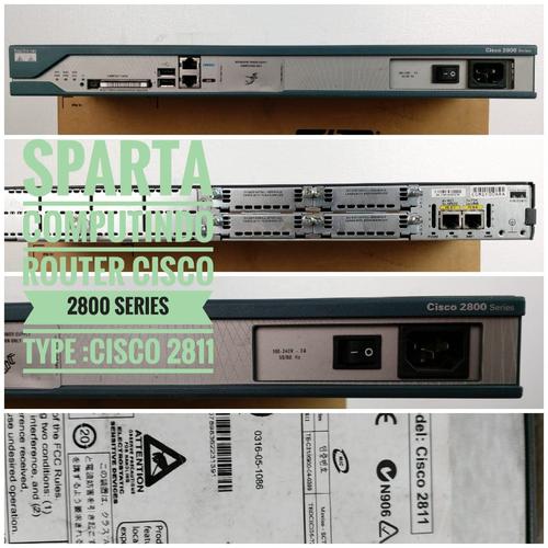 Jual ROUTER CISCO 2800 series Type :CISCO 2811 bergaransi - Jakarta ...