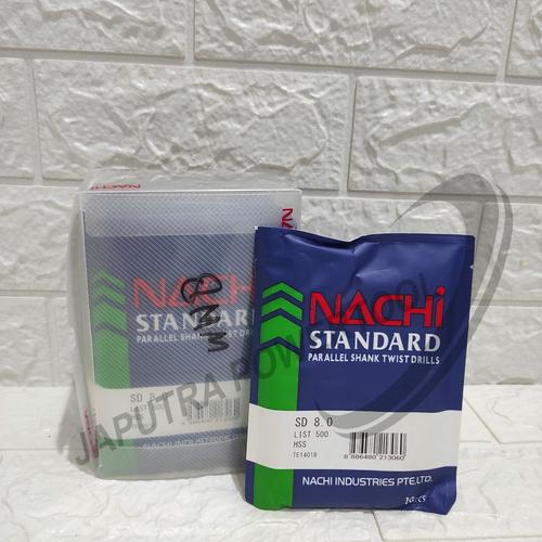 Jual NACHI HSS 8.0 MM MATA BOR BESI NACHI HSS 8.0 MM NACHI DRILL ...