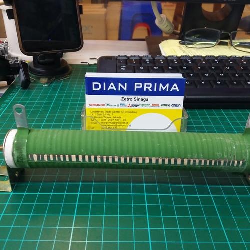 Jual Variable Adjustable Resistor Geser 0-10 Ohm 100 Watt Resistor ...